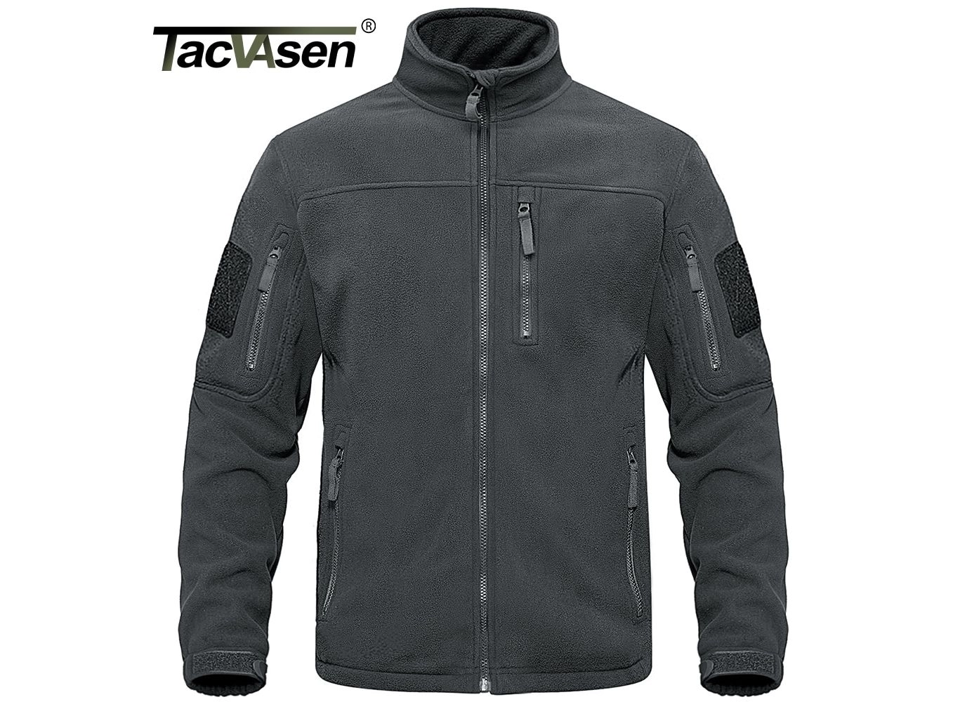 Why the TACVASEN Full Zip Up Tactical Army Fleece Jacket is a Must-Have ...