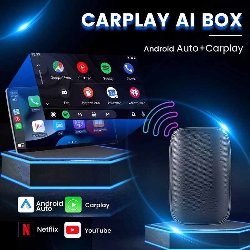MINI Ai Box Wireless Android Auto, CarPlay, Netflix, YouTube for Audi ...