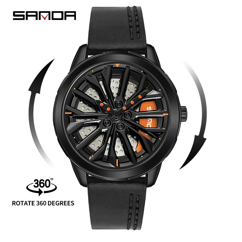 SANDA Mens Sport Watch - Stylish Mens Watch Sports & Outdoors 30.92 ...