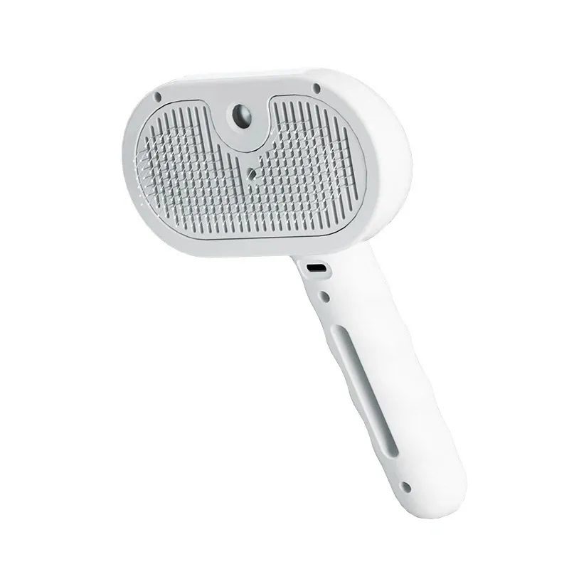 Pet Steam Grooming Comb - Steam Brush for Dogs & Cats, Detangling and ...