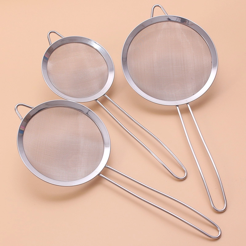Stainless Steel Fine Mesh Oil Strainer - Professional Wire Skimmer ...