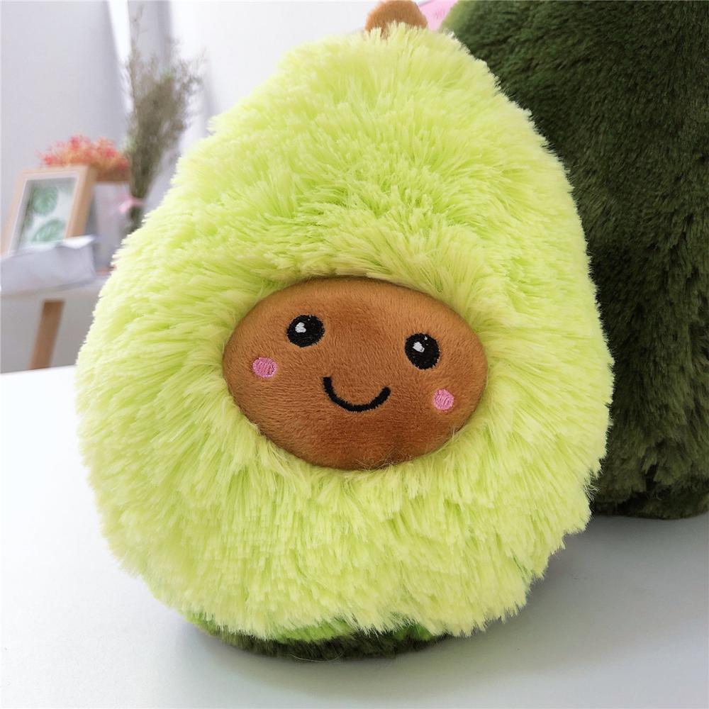 Avocado doll cute fruit plush toy large super soft pillow cushion high ...