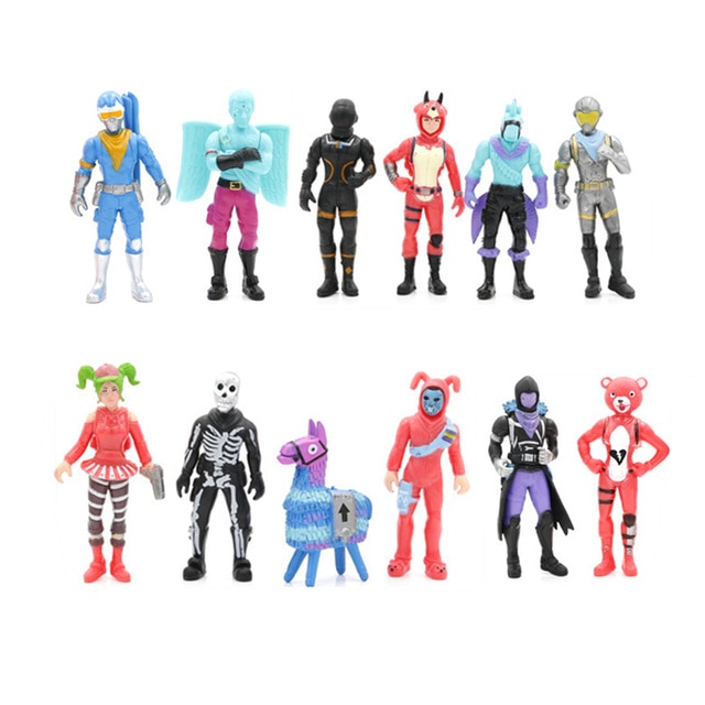 12pcs Fortnite Toys Game Action Figure model PVC Dolls casquette ...