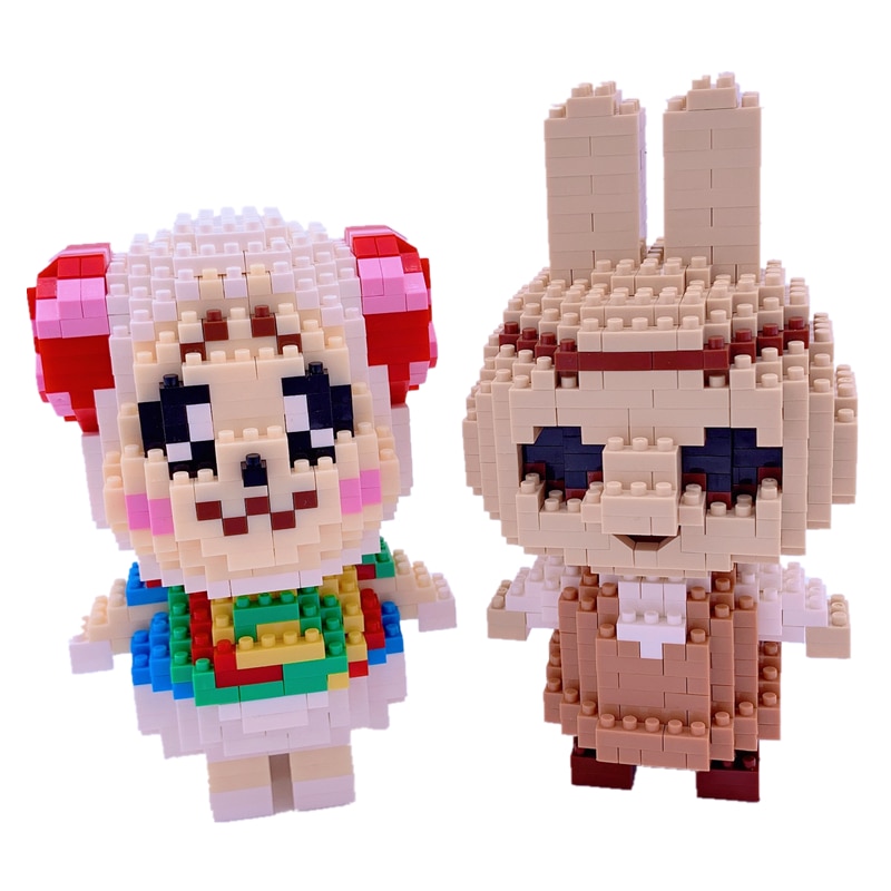 1pc Animal Crossing Blocks legating Raymond 3D Model DIY Mini Diamond ...