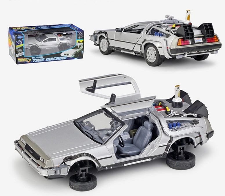 DMC-12 DeLorean Back to the Future – Metal Time Machine Toy Car | Buy ...