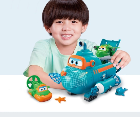 Super Wings Beach Water With Music Kids Toys Wild Team Buddy Toys ...