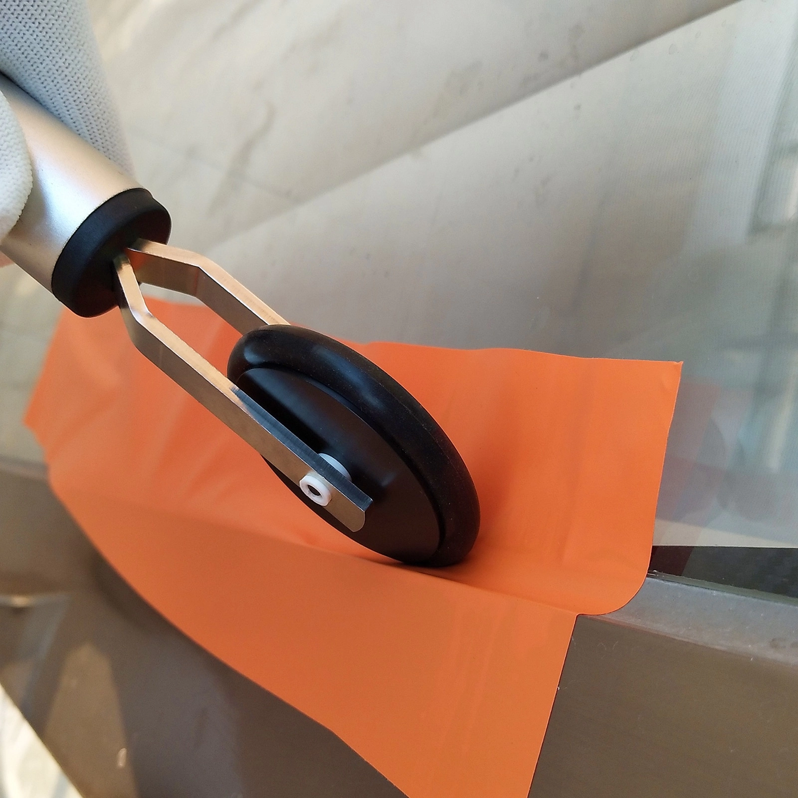 Wrapping Tool Soft Sponge /Rubber Roller Squeegee Door Gap Uneven ...