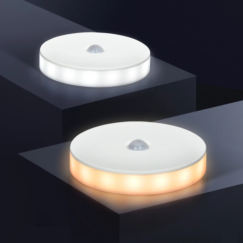 Motion Detector LED Light Kitchen Zone Backlight Rechargeable Sensor ...