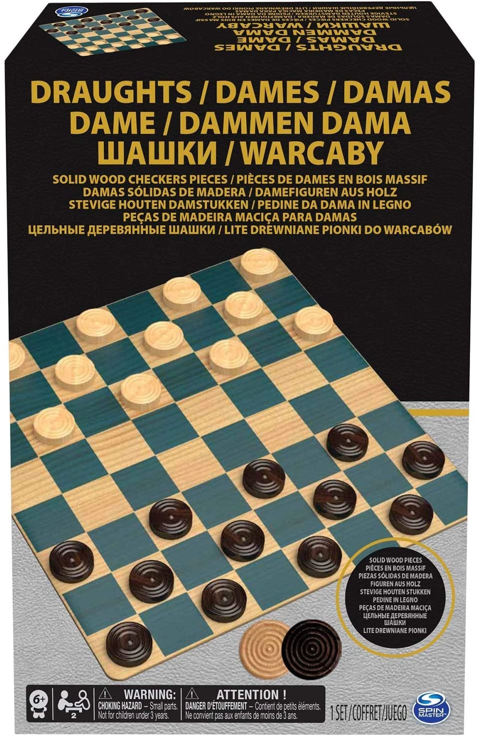 Spin Master Classic Games - Checkers/Draughts Games 7.51 product1