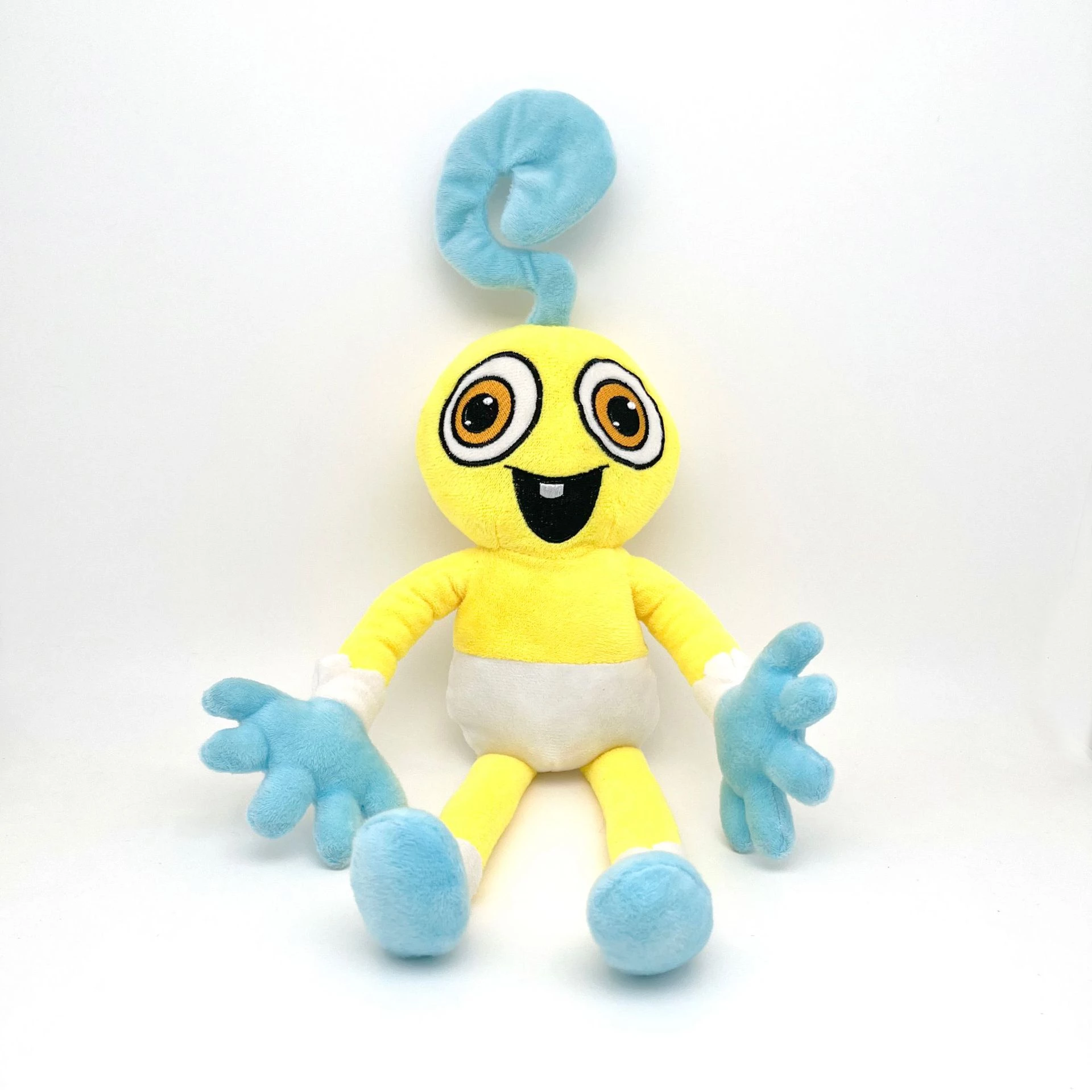 New Peluche De Huggy Wuggy Knuffel Son Yellow Question Mark Doll Horror ...