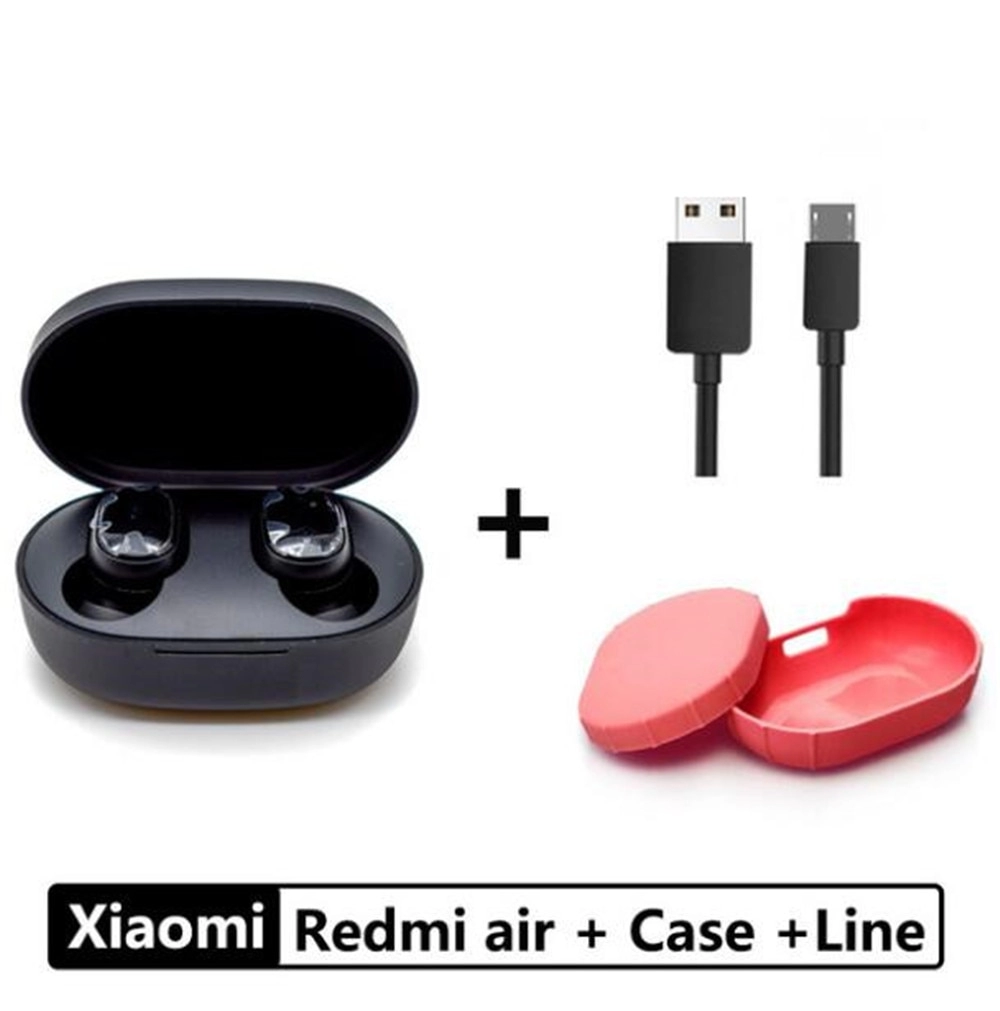 100% Original Xiaomi Redmi Airdots TWS Bluetooth 5.0 Earphone Wireless ...