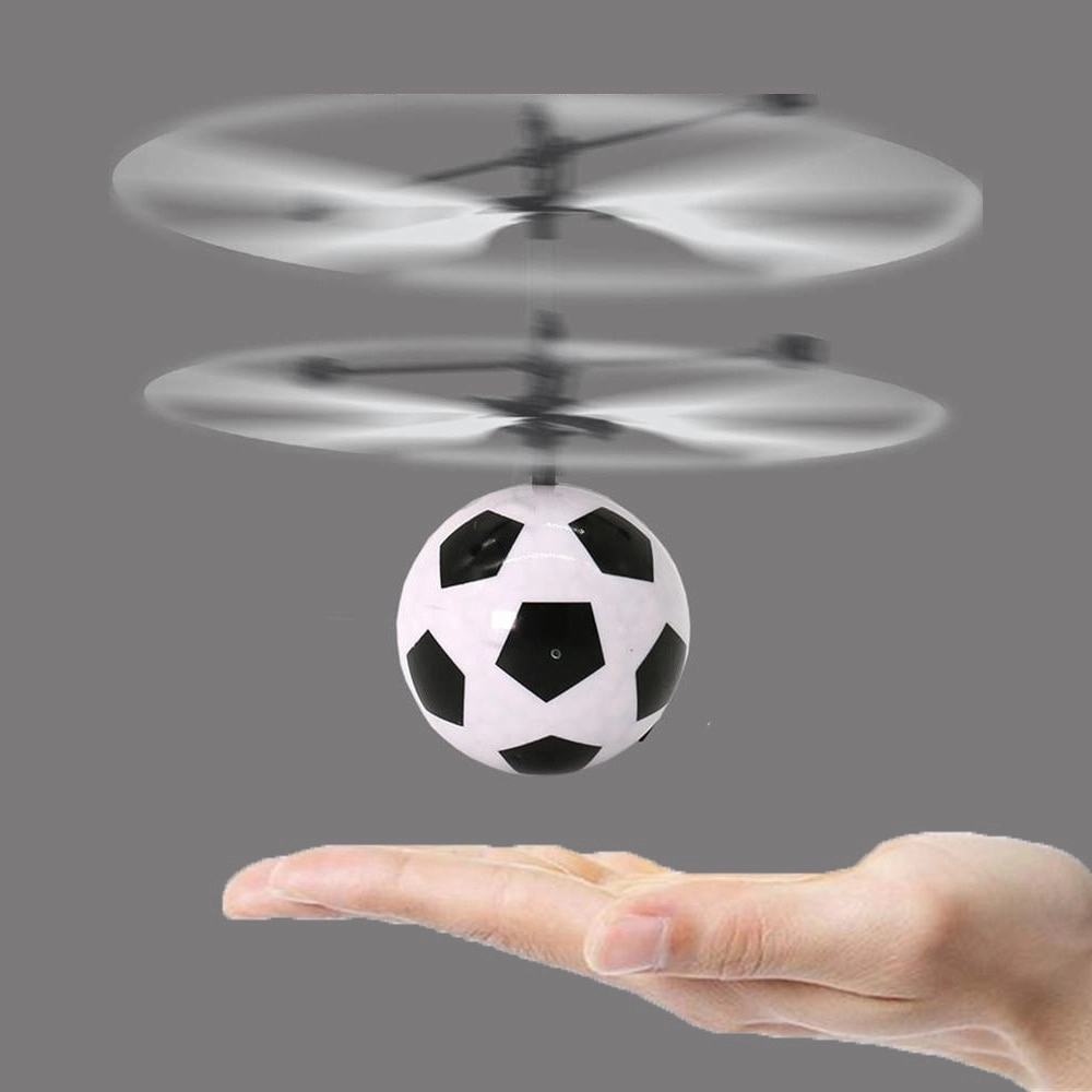 Mini RC Drone Hand Induction Flying Ball Anti-stress LED Light ...