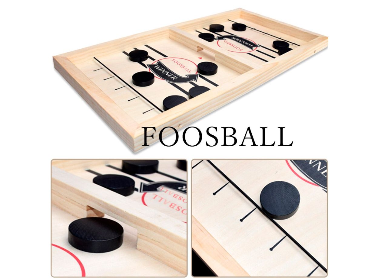 Table Hockey Paced Sling Puck Board Games SlingPuck Winner Party Game Toys