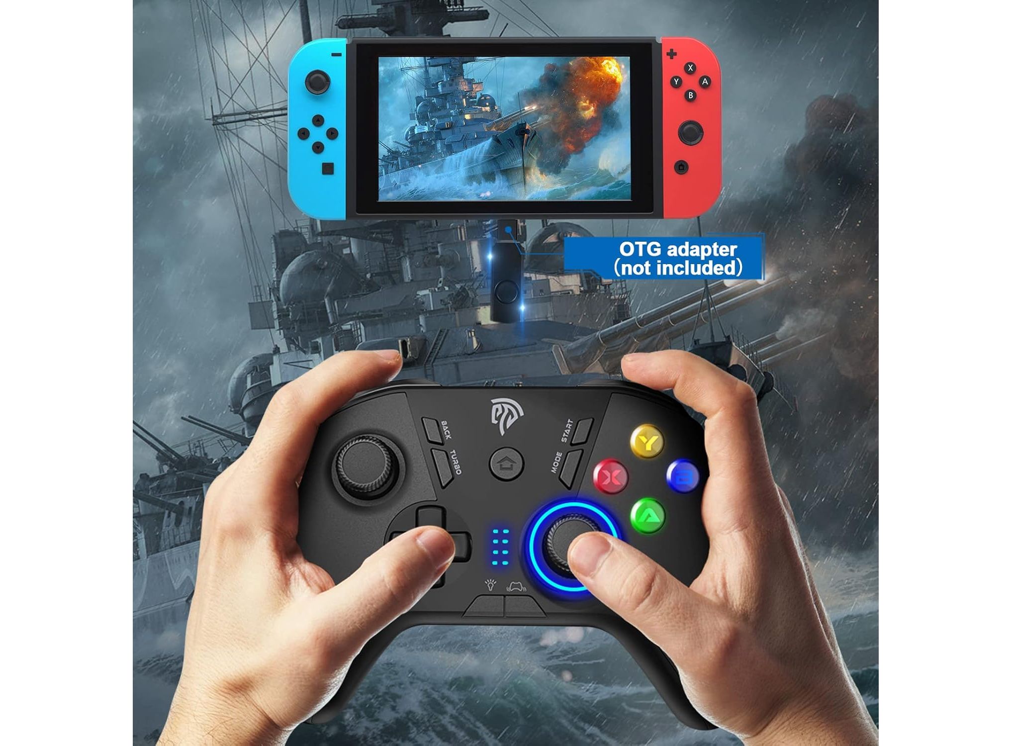 EasySMX Wireless Gaming Controller - Custom Key Gaming Controller ...