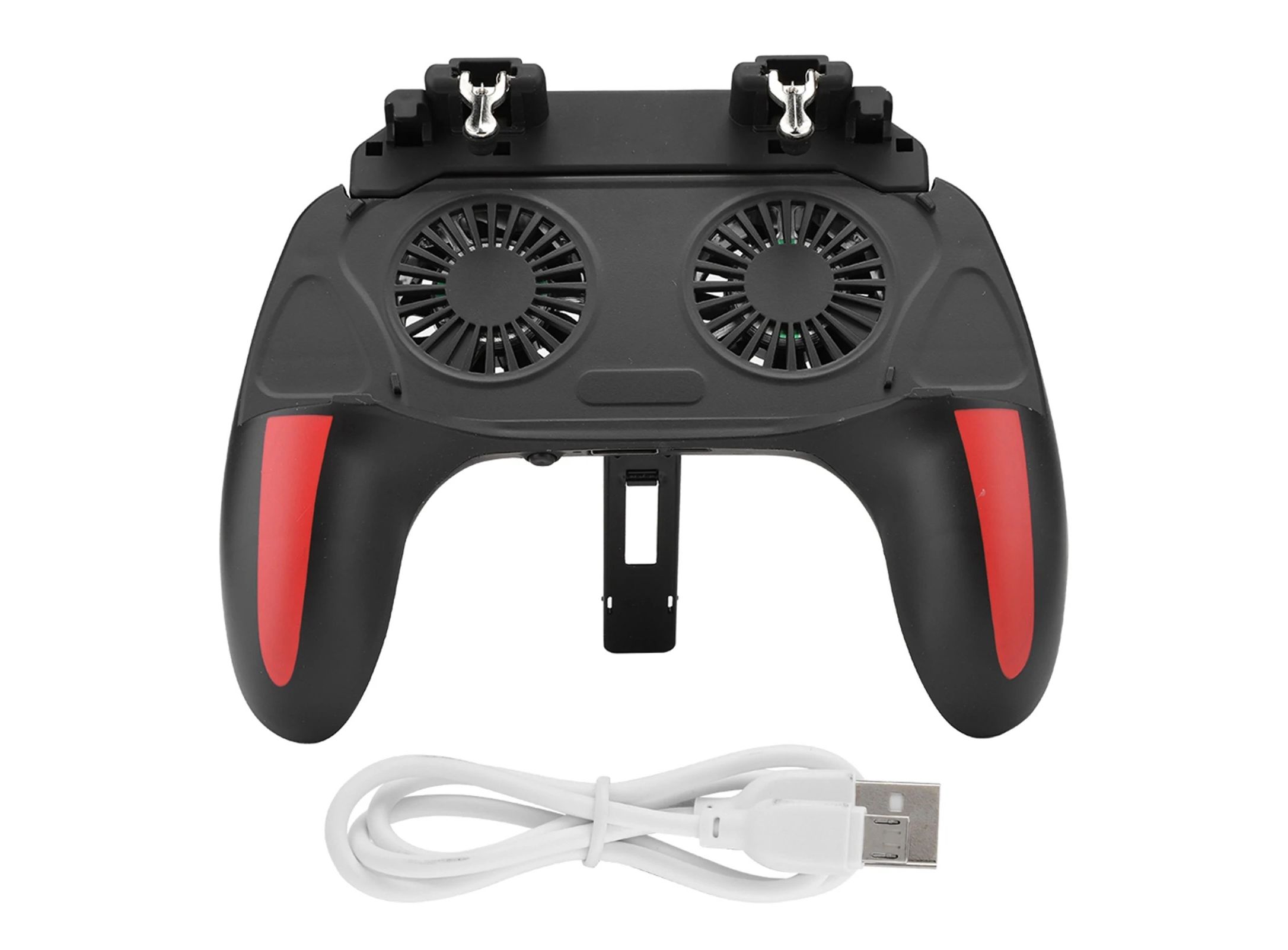 H10 Mobile Phone Game Handle with Dual Fan Cooling - Shooting Joystick ...