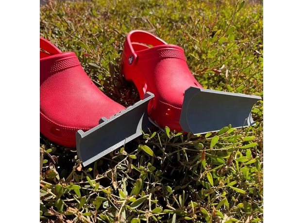 The Classical Snow Plow Croc Charm Attachment Snow Plow Croc Charm ...