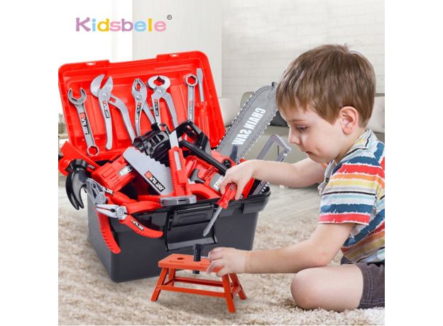 Kids Toolbox Kit Educational Toys Simulation Repair Tools Toys Drill ...
