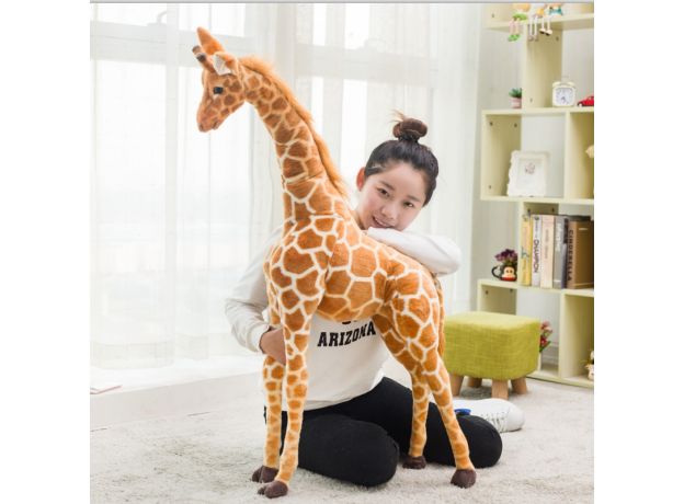 Giant size Giraffe Plush Toys Cute Stuffed Animal Soft Giraffe Doll ...