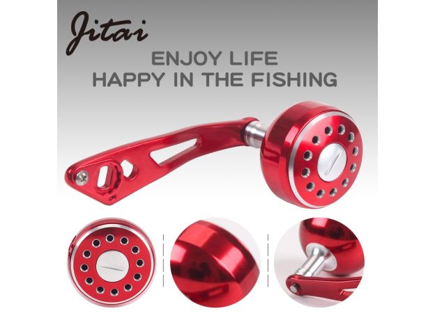 Fishing Reel Handle For Baitcasting Reels 8*5mm Aluminum Alloy Reel