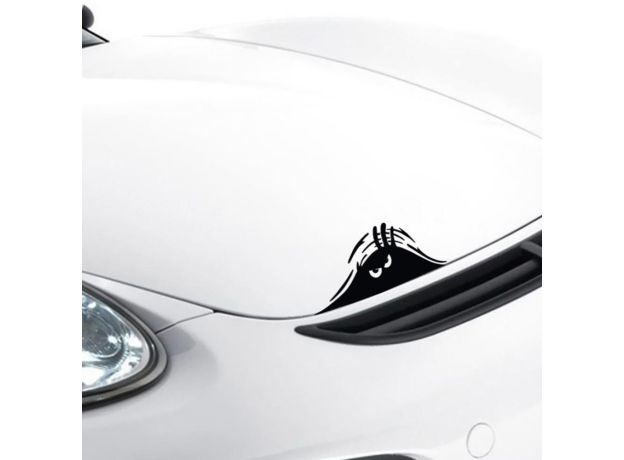 Car Sticker Scratch Cover Decal Auto Decoration Funny Peeking 3D Big ...